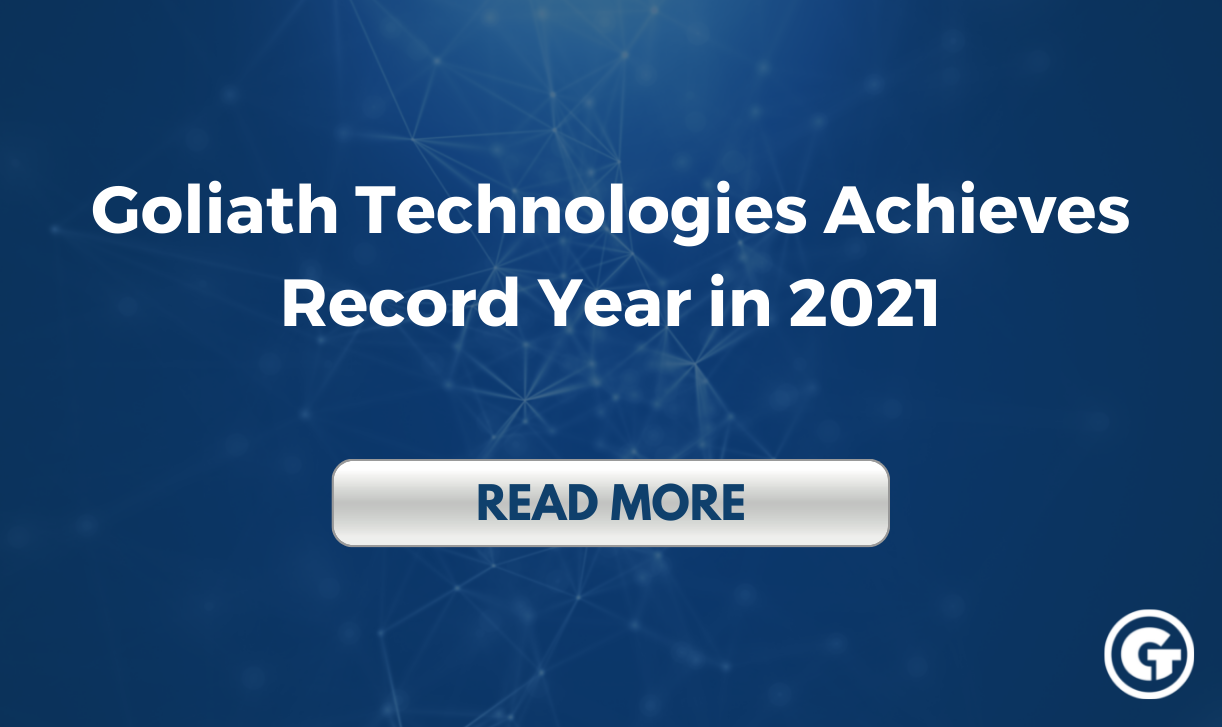 Goliath Technologies Achieves Record Year in 2021