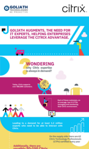 Goliath Augments Citrix Expertise Infographic