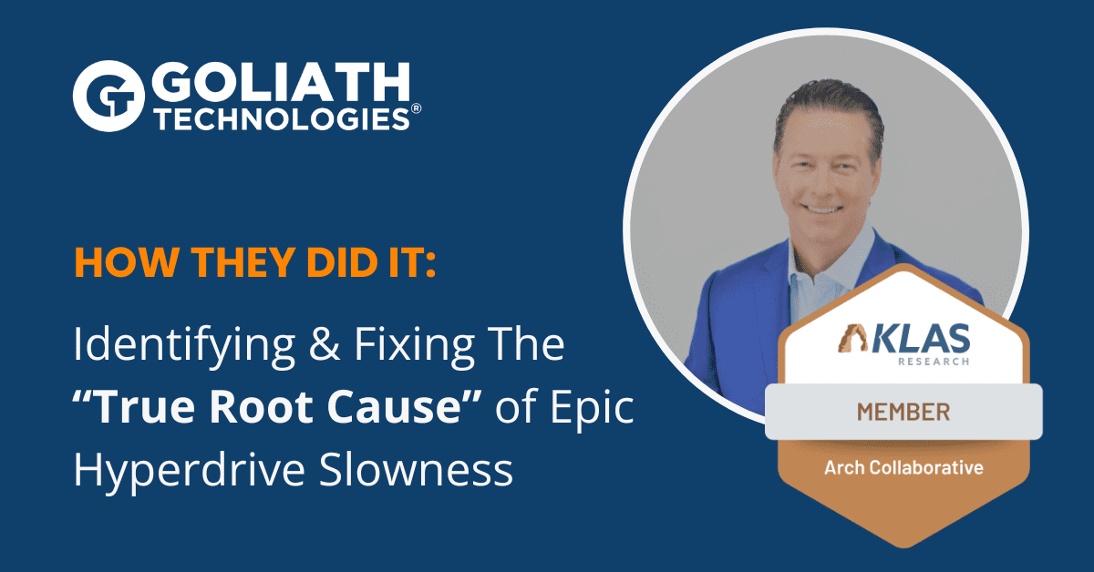 How They Did IT: Identifying & Fixing The “True Root Cause” of Epic ...